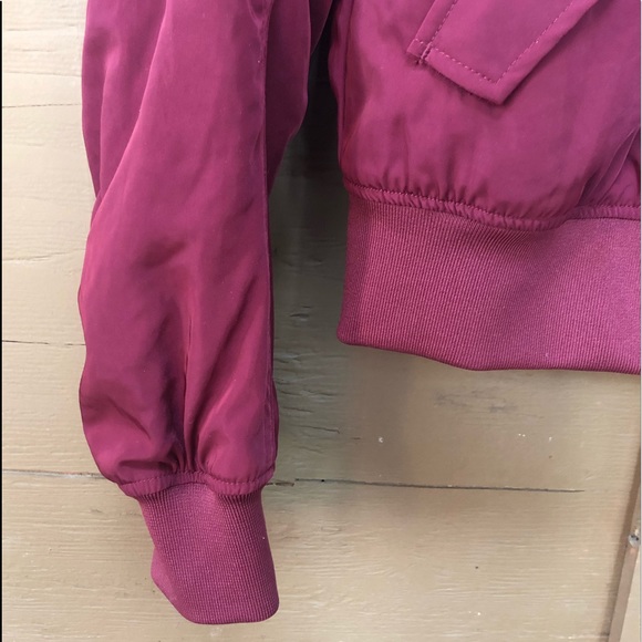 Divided | Jackets & Coats | Maroon Bomber Jacket | Poshmark